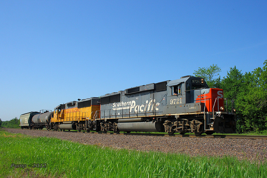 Westbound UP Local Train